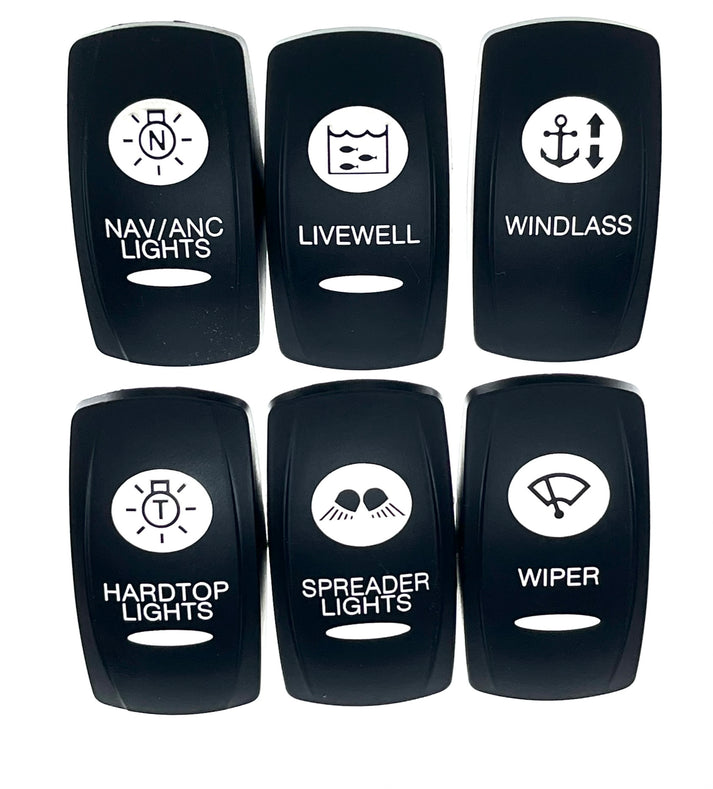 Custom Boat Rocker Switch Covers – Circuit Marine