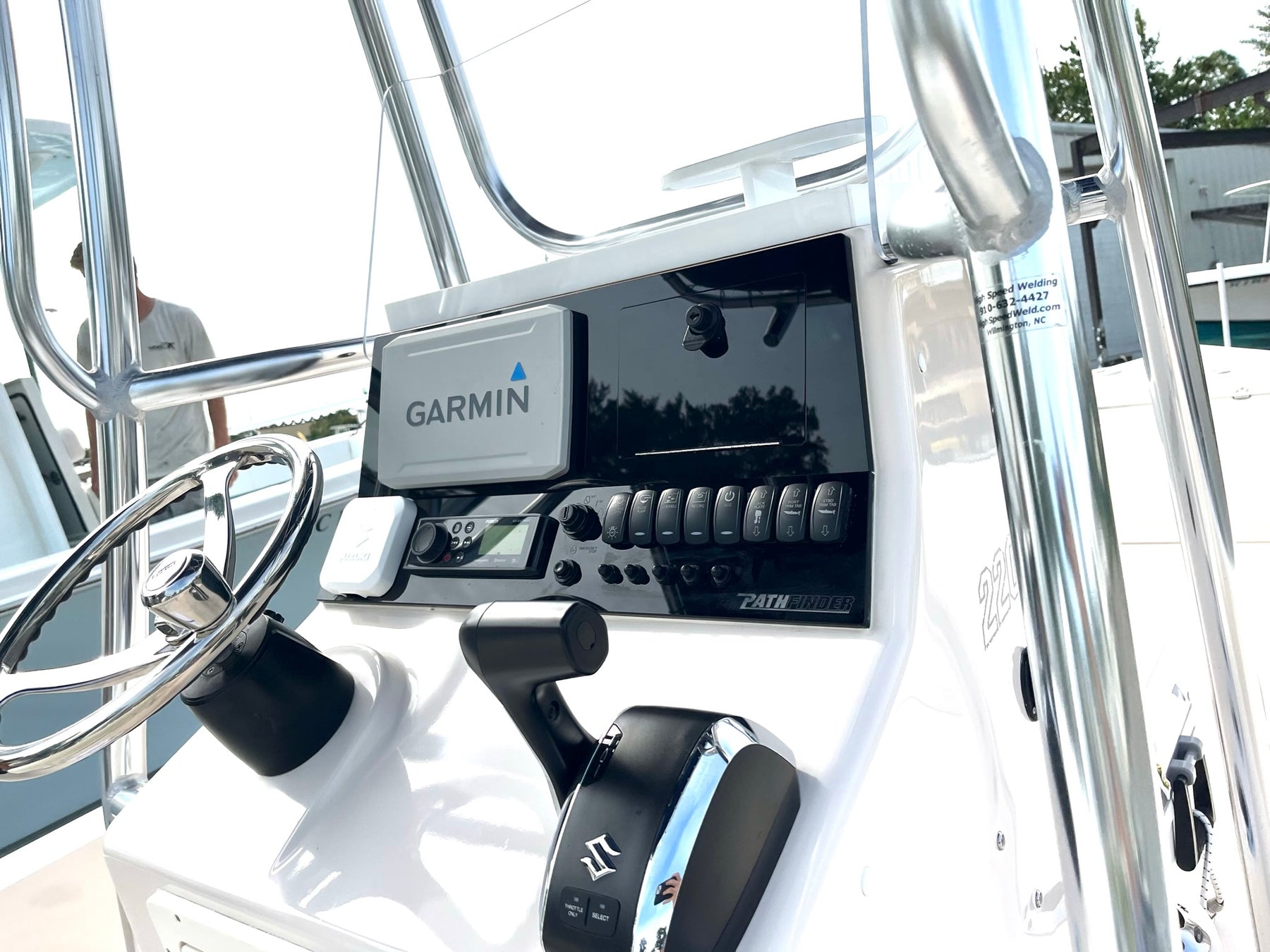 Custom Boat Dashboard Panels | Circuit Marine